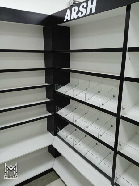 Магазинлар учун прилавка витриналар