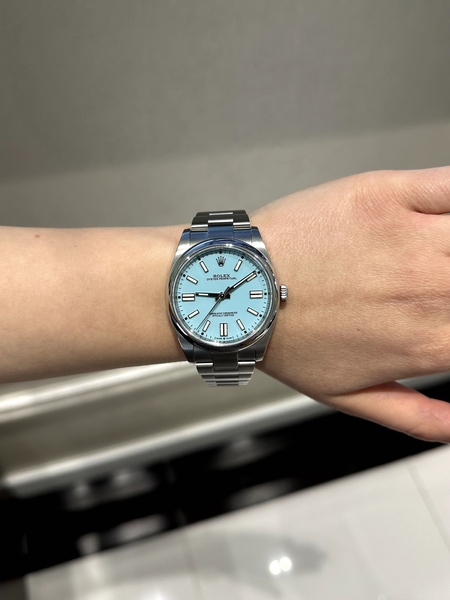 NEW Rolex Oyster Perpetual 41 mm Steel 124300