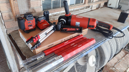 Hilti bolgarka va lazer insturmetlar