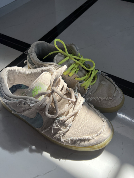 Nike mummy dunk, светяться ночью
