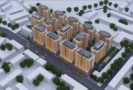 Продается квартира в новостройке ГАГАРИН АВЕНЮ 3 этаж 1 ряд