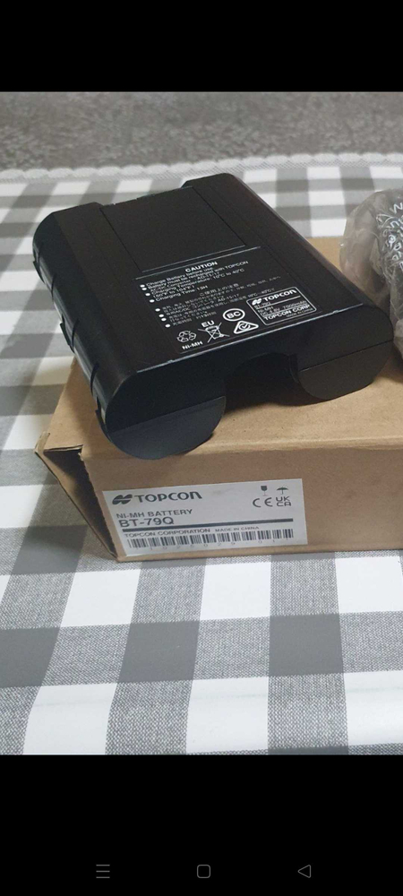 TOPCON RL-H5A аккумулятори, BT-79Q модел, нархи 400 доллар