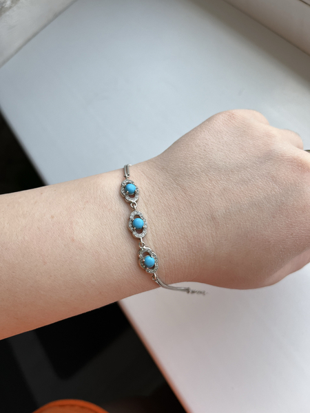 Серебрянный браслет 925 пробы