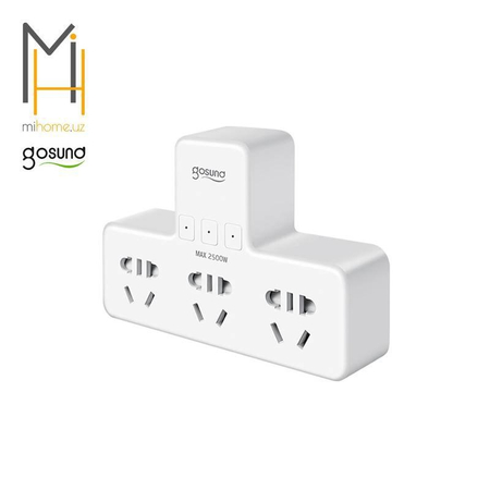 Умная тройная розетка Xiaomi Gosund Smart Converter Socket (CP3-AM)