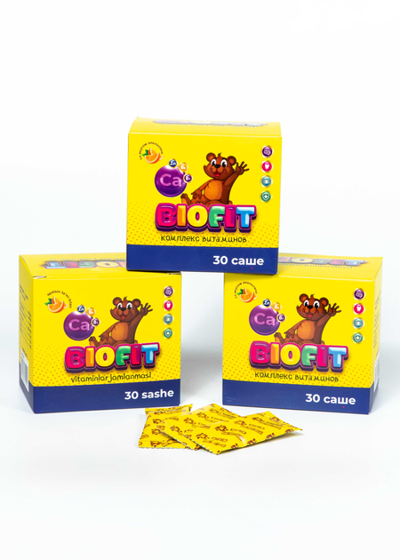 Biofit kids vitaminlar jamlanmasi