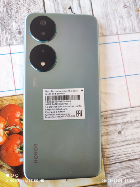 Honor x7b 8/128 gb