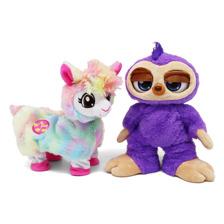 Интерактивная игрушка ZURU Pets Alive Booty Shakin Llama Dancing