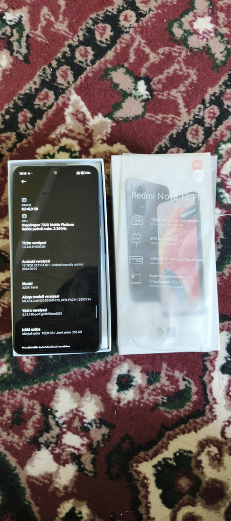 Redmi not 12 pro 8/256_GB.