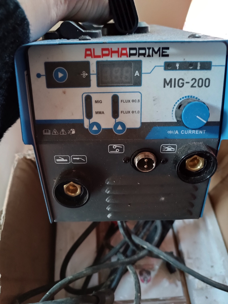 Сварочный аппарат полуавтомат без газ alfaprime