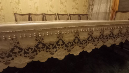 Скатерти и клиенки с кружевами на заказ