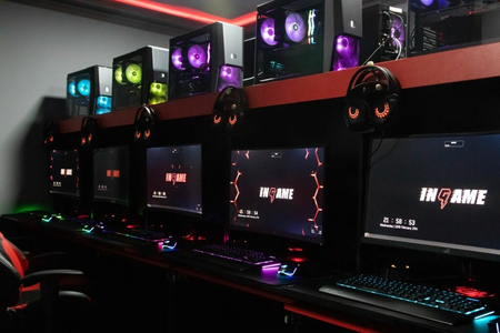 Yangi 10 TA Kompyuter Tayyor Game Club la uchun