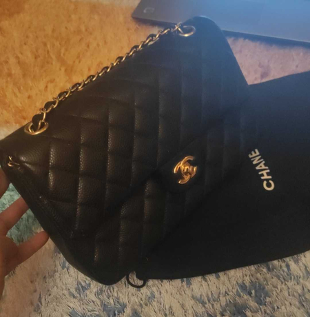 Chanel 2.55 кожаная