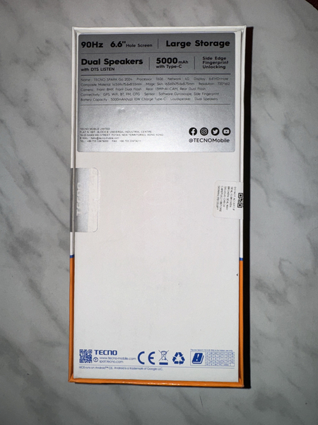 Новый Tecno Spark Go 2024