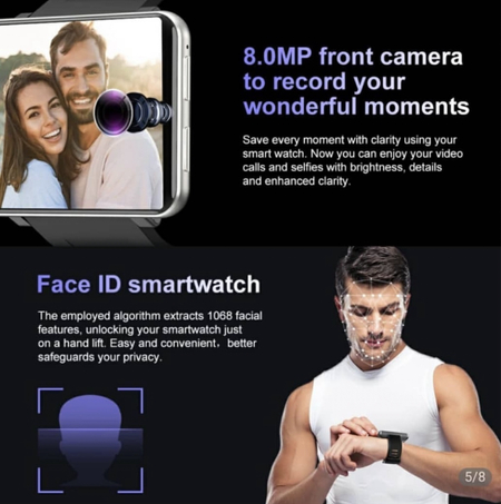 Смарт-часы Ticwris Max, 4G, Android