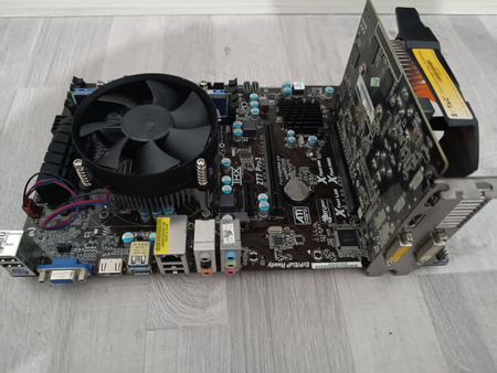 Материнка Z77 pro+ЦПУ intel core i7 3770+ОЗУ 16gb ddr 3+GPU 2gb