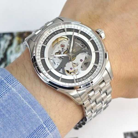 Часы Hamilton Jazzmaster Viewmatic Skeleton Gent Auto