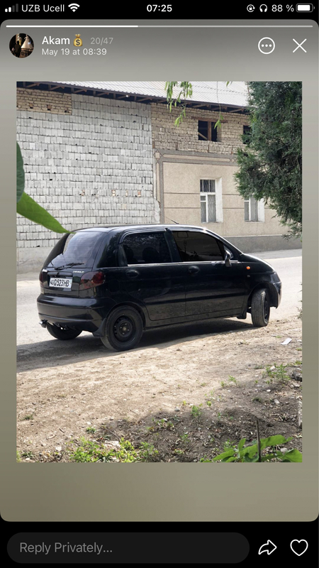Matiz sotiladi srochno!