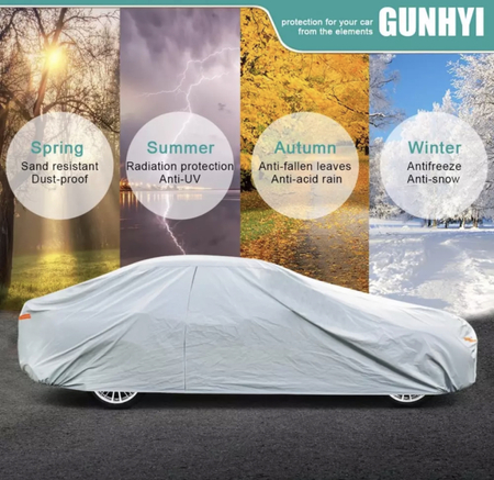 Auto Autotent mashina uchun qishin yozin ximoyalash un