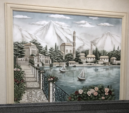 Художник, Барельеф
