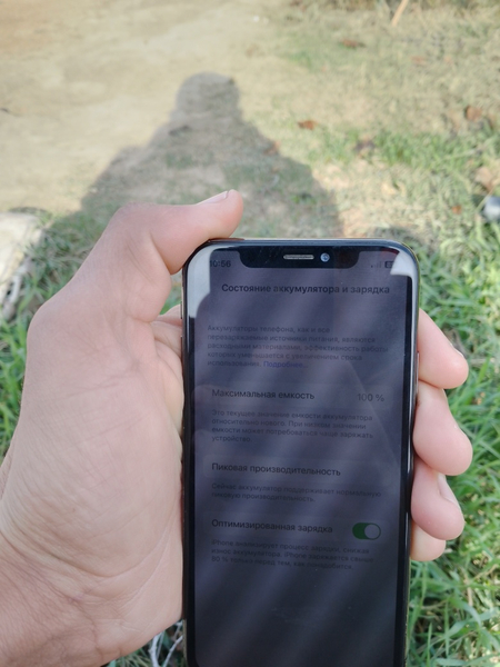 Iphone X 64 GB  akb 100