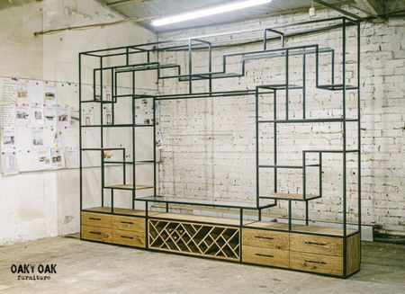 Стеллаж лофт stellaj loft