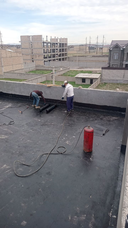 Gidro izalatsiya tom yopish terrasa