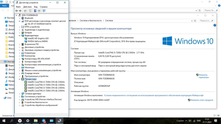 Ноутбук Samsung Core i3 в рабочем состояние