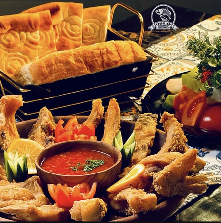 Харезимская жареная рыба сазанчик