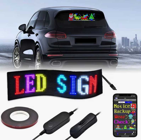 Автомобильный светодиодный гибкий LED экран