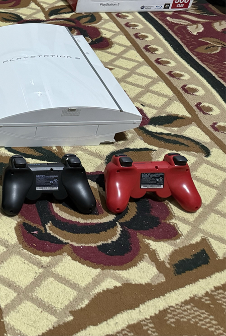 Ps3 Fat Koreyadan Kelgan Xotirasi 500GB 2ta yangi djostik
