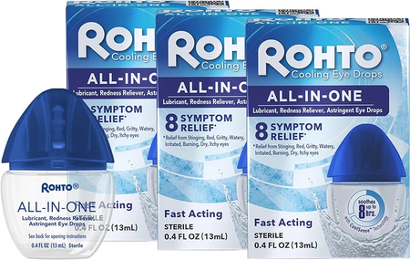 Rohto охлаждающие глазные капли 13 ml