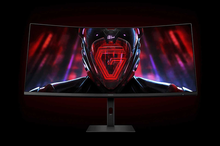 Монитор Xiaomi Curved Gaming Monitor G34WQ . WQHD и 180 Гц