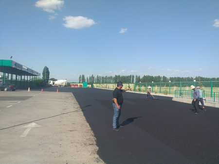 Asfalt ushlarini qilamiz