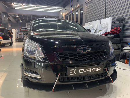 Cobalt олди bamper Spoller. Tuning bamper. Splitter. Губа для бампера!