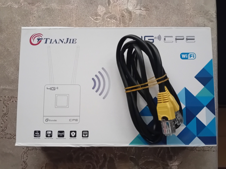 Simkartali wifi router TianJie 4g LTE + Internet kabel