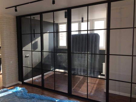 Двери и перегородки в стиле LOFT для дома, квартиры.