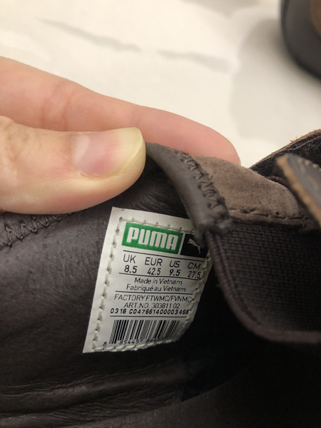 Original Puma 100% natural koja i zamsha.