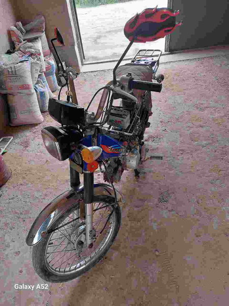 Motosikl ozgina haydalgan