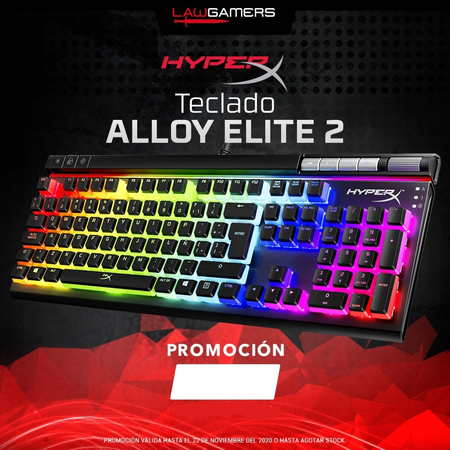 СКИДКА! Hyperx ALLOY ELITE 2/свитчи Hyperx Red Механическая Клавиатура