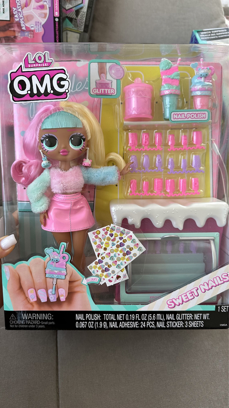 LOL Surprise OMG Sweet Nails - Candylicious Sprinkles Shop with 15