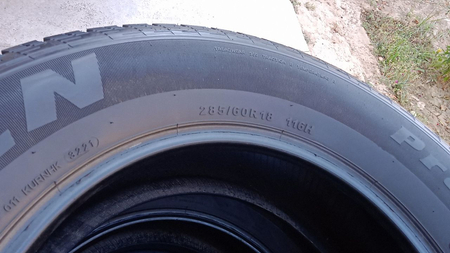 285 60 R18 Shina Kapsen