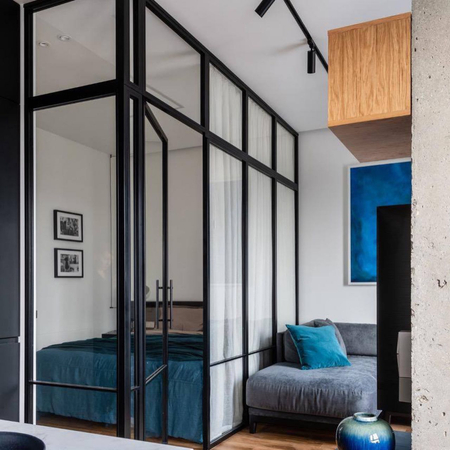 Современные раздвижные двери в стиле Loft