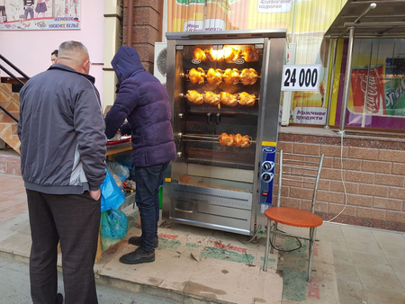 Pimak 6 sixli grill aparat holati alo darajada