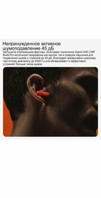 Беспроводные наушники Nothing Cmf Buds Pro