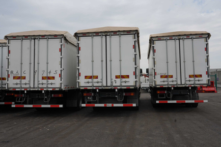 SHACMAN L3000  шторка 9 метрли