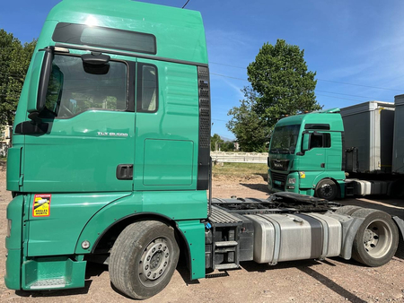 5 дона Комплект MAN TGX Euro 6 тягач+ тентовый полуприцеп сотилади!