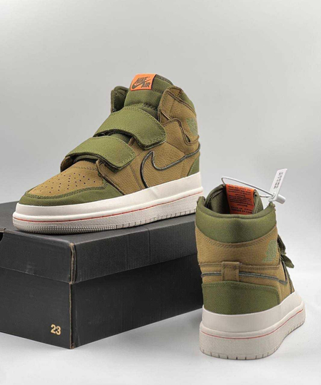 Nike Air Jordan 1 Retro High Double Strap ‘Olive Canvas’