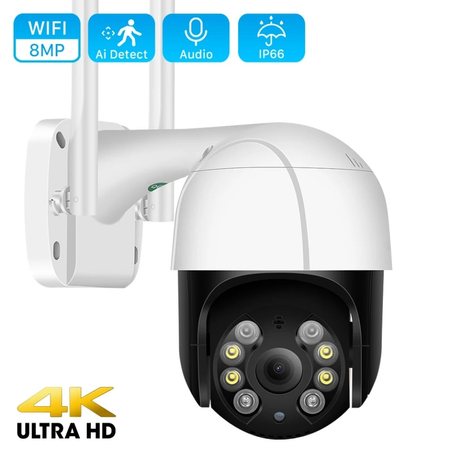 Smart WiFi, IP, PTZ camera, камера наблюдения видеонаблюдения