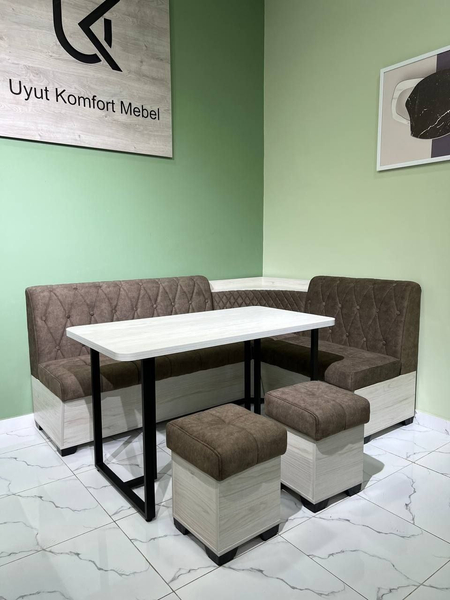 Кухонный уголок Гарнитур шкаф-купе Кровать Диван Кресло Столь Стулья