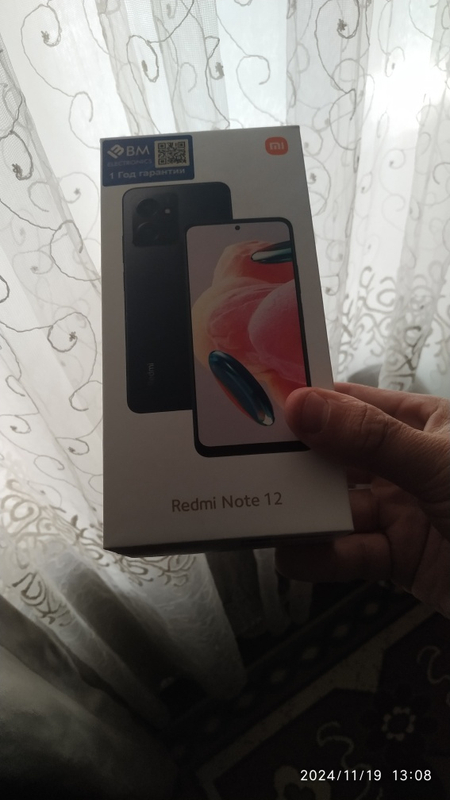Redmi Not 12 ga Karobkani ozzi